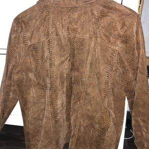 erin london | Jackets & Coats | Elcc New With Tags Brown Button Up ...